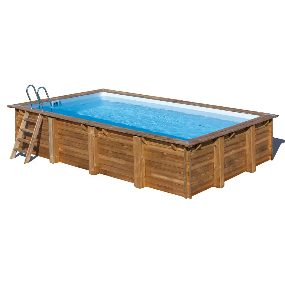 Piscine Bois Rectangulaire 6x4