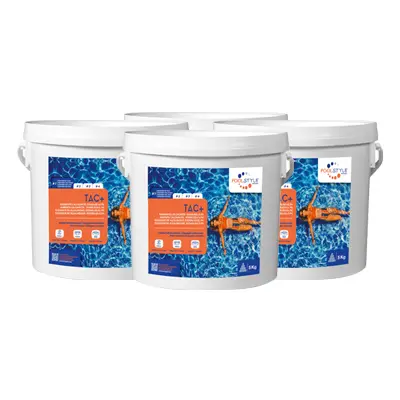 TAC Plus - Lot de 4 seaux de 5 kg