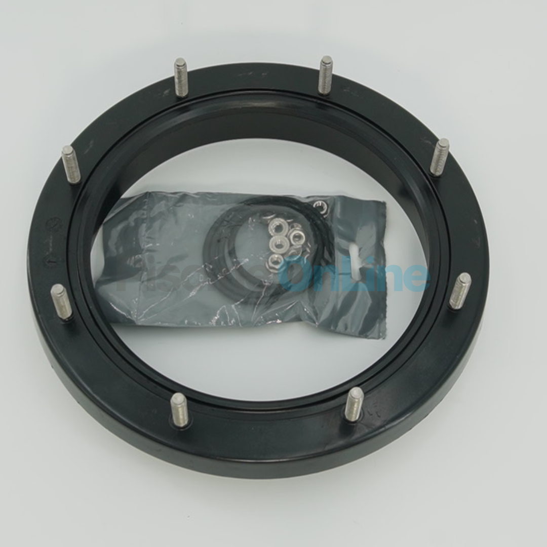 Bride de Couvercle diametres 266/196 entraxe 63/88 + Joint + Vis ...