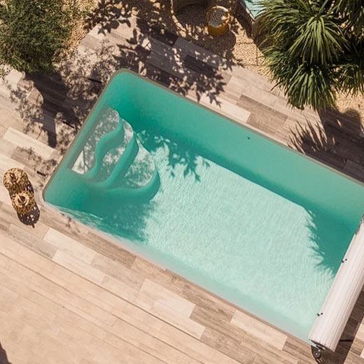 Piscine 5x3 Coque