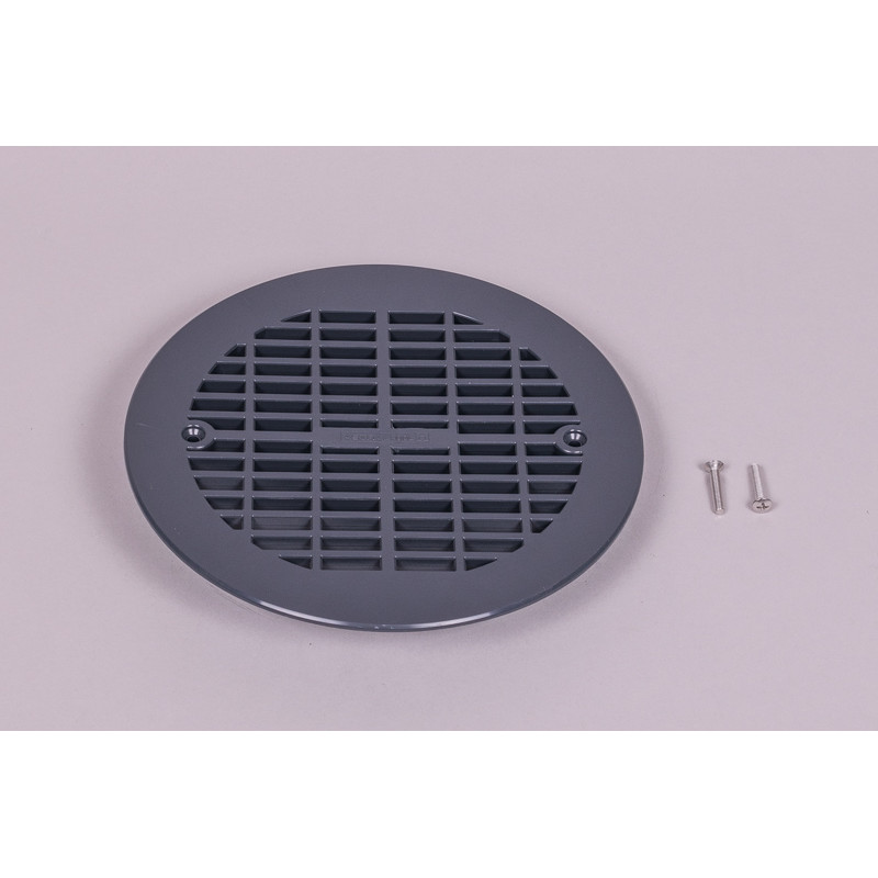 Grille plate bonde de fond NORMA béton + vis - ANTHRACITE (ASTRALPOOL ...