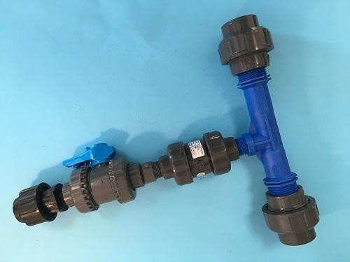 Venturi 1" pour doseur d'hypochlorite de calcium DSH/PCH Evolution ...