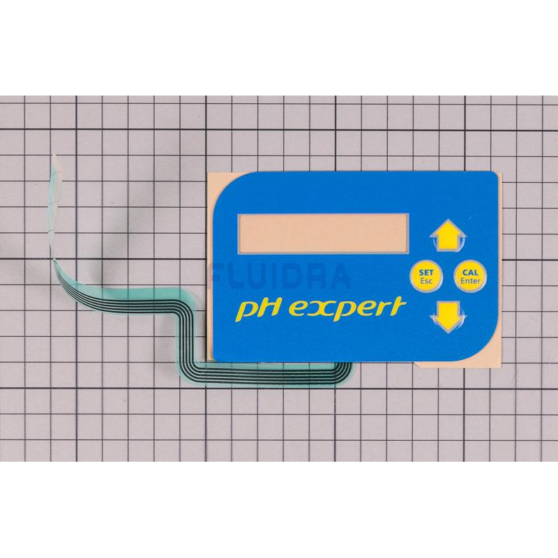 Sticker panneau de contrôle pH Expert (ZODIAC)